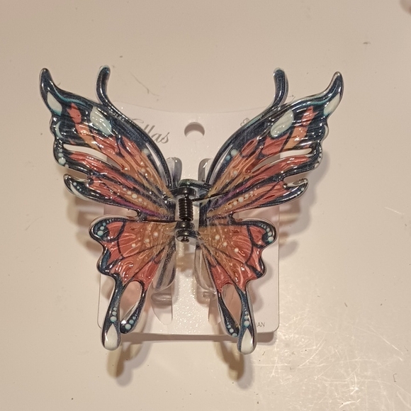 Ellas | Hair | Beautiful Monarch Butterfly Hair Clip | Poshmark